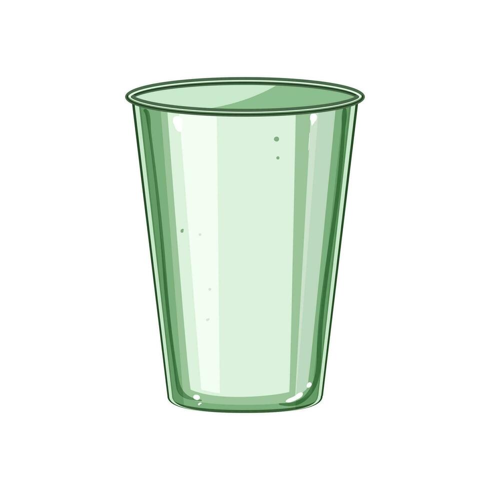 blank plastic cup cartoon vector illustration 26114285 Vector Art at ...
