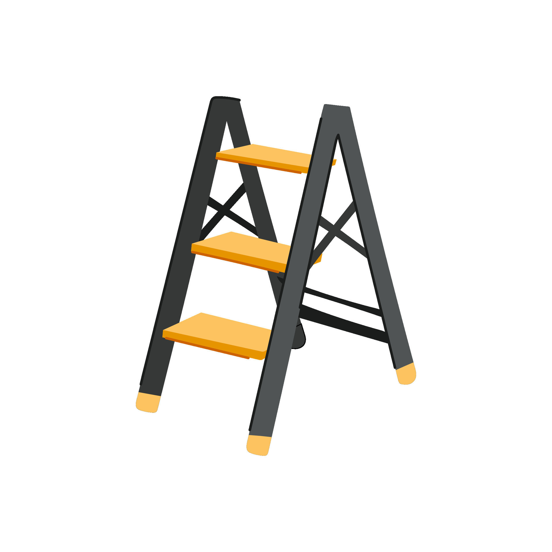 Work Step Ladder Cartoon Vector Illustration 26114346 Vector Art At Vecteezy