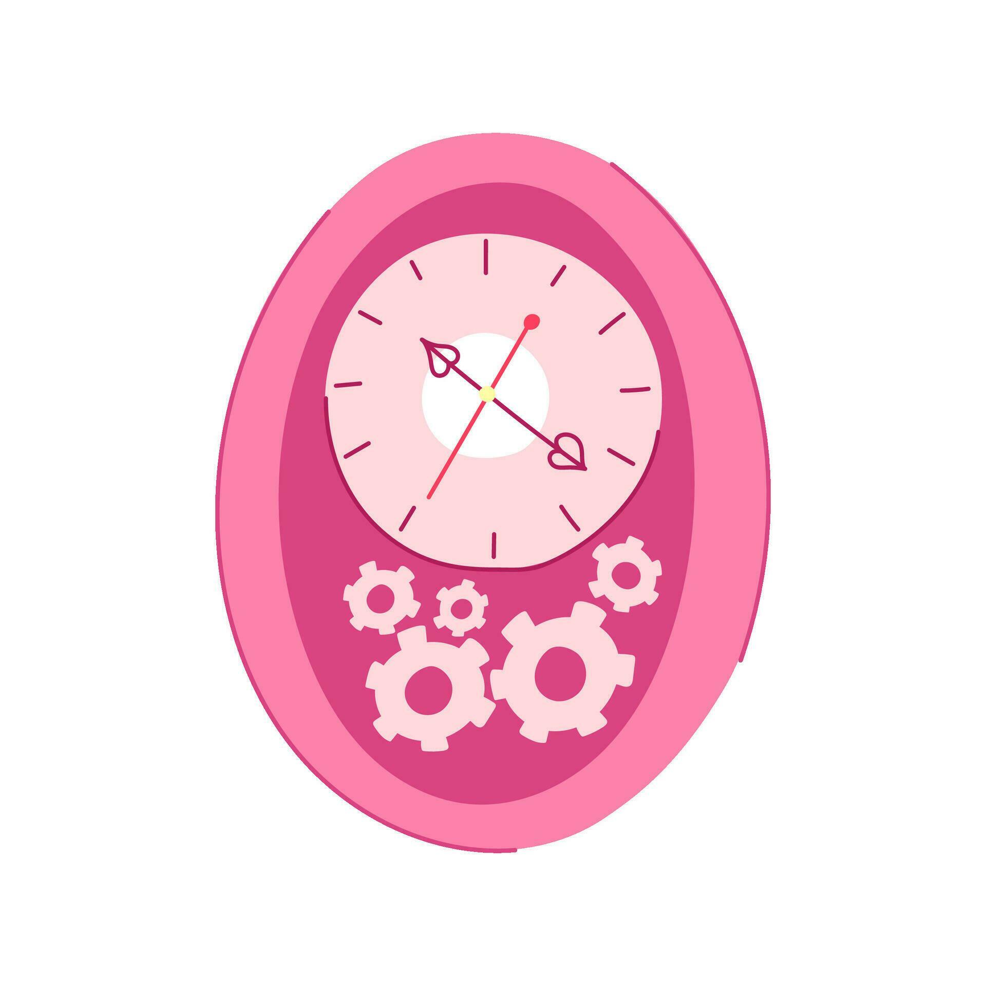 Time Wall Clock Cartoon Vector Illustration 26114422 Vector Art At Vecteezy