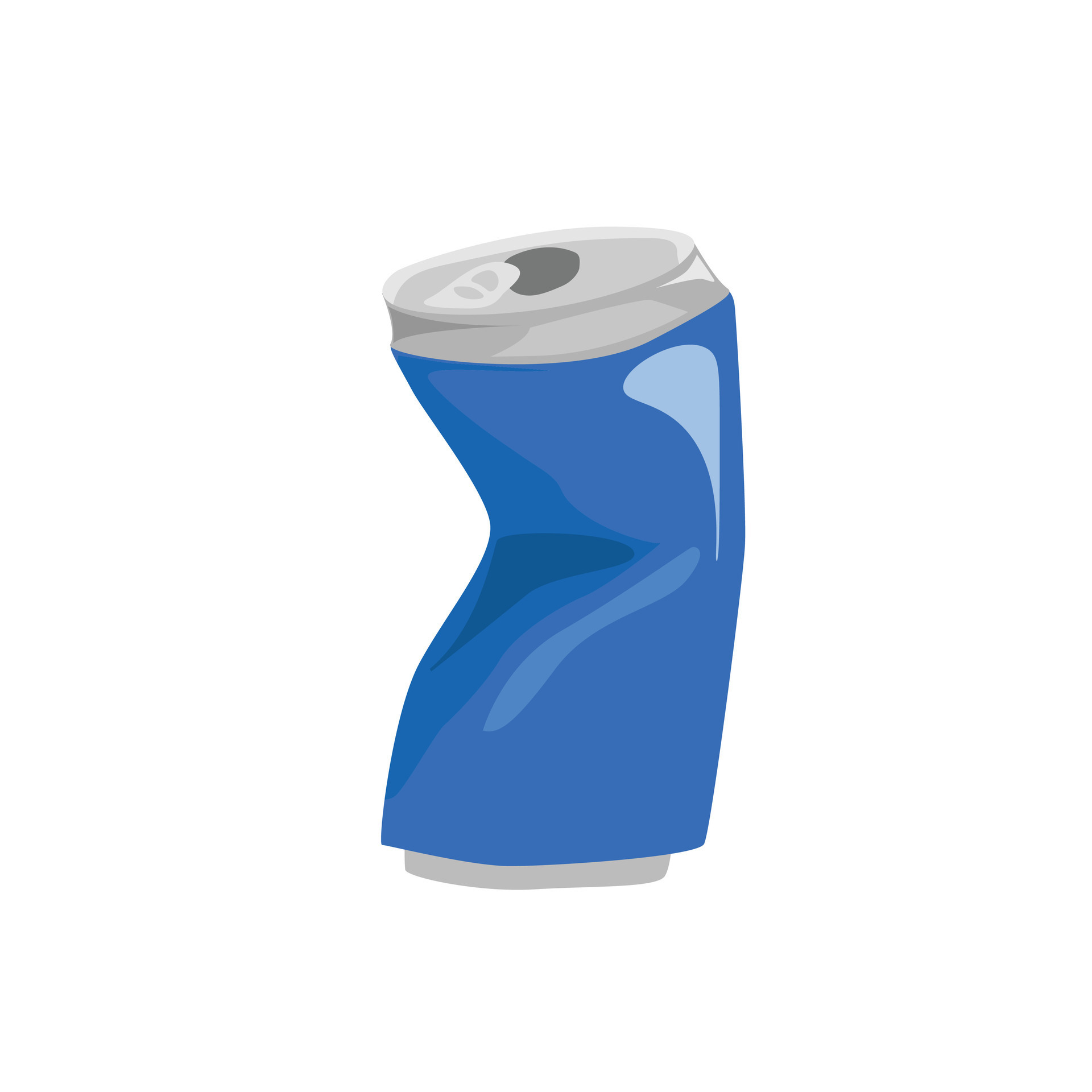 Soda Can Vector Illustration Set Open Can Of Soda Tin Clipart Flat Vector Isolated On White