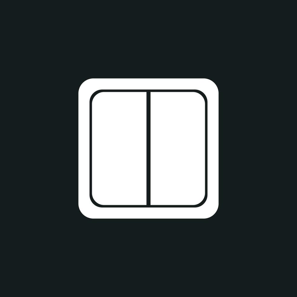Electric light switch icon. Electric switch flat vector illustration on ... Electric light switch icon. Electric switch flat vector illustration on ...