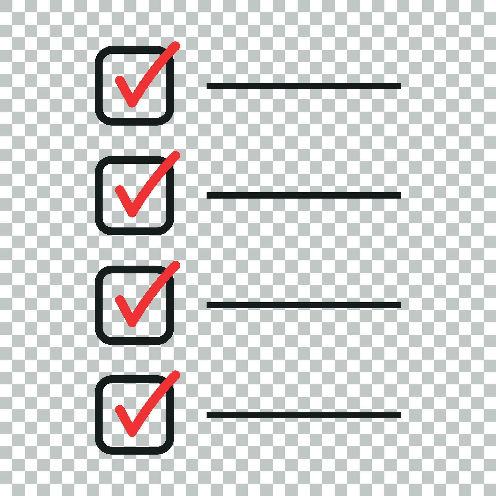 To do list icon. Checklist, task list vector illustration in flat style ...