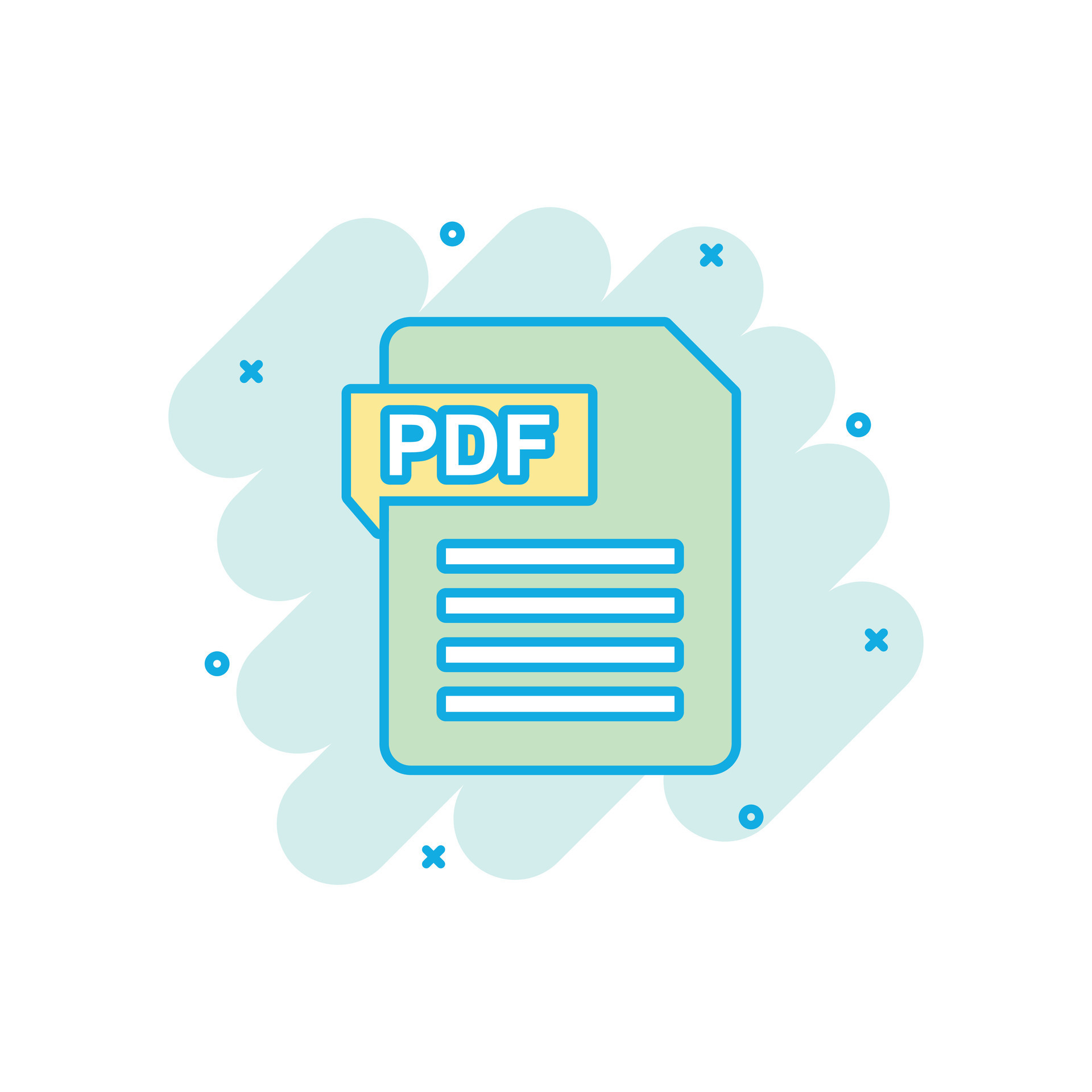 icono de descarga de pdf de dibujos animados vectoriales en estilo ... icono de descarga de pdf de dibujos animados vectoriales en estilo ...