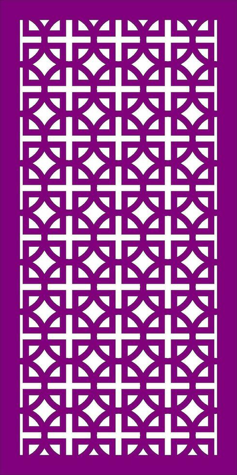 Decorative vector pattern for cnc laser 26125924 Vector Art at Vecteezy