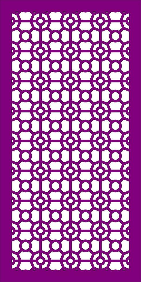 Decorative vector pattern for cnc laser 26125961 Vector Art at Vecteezy