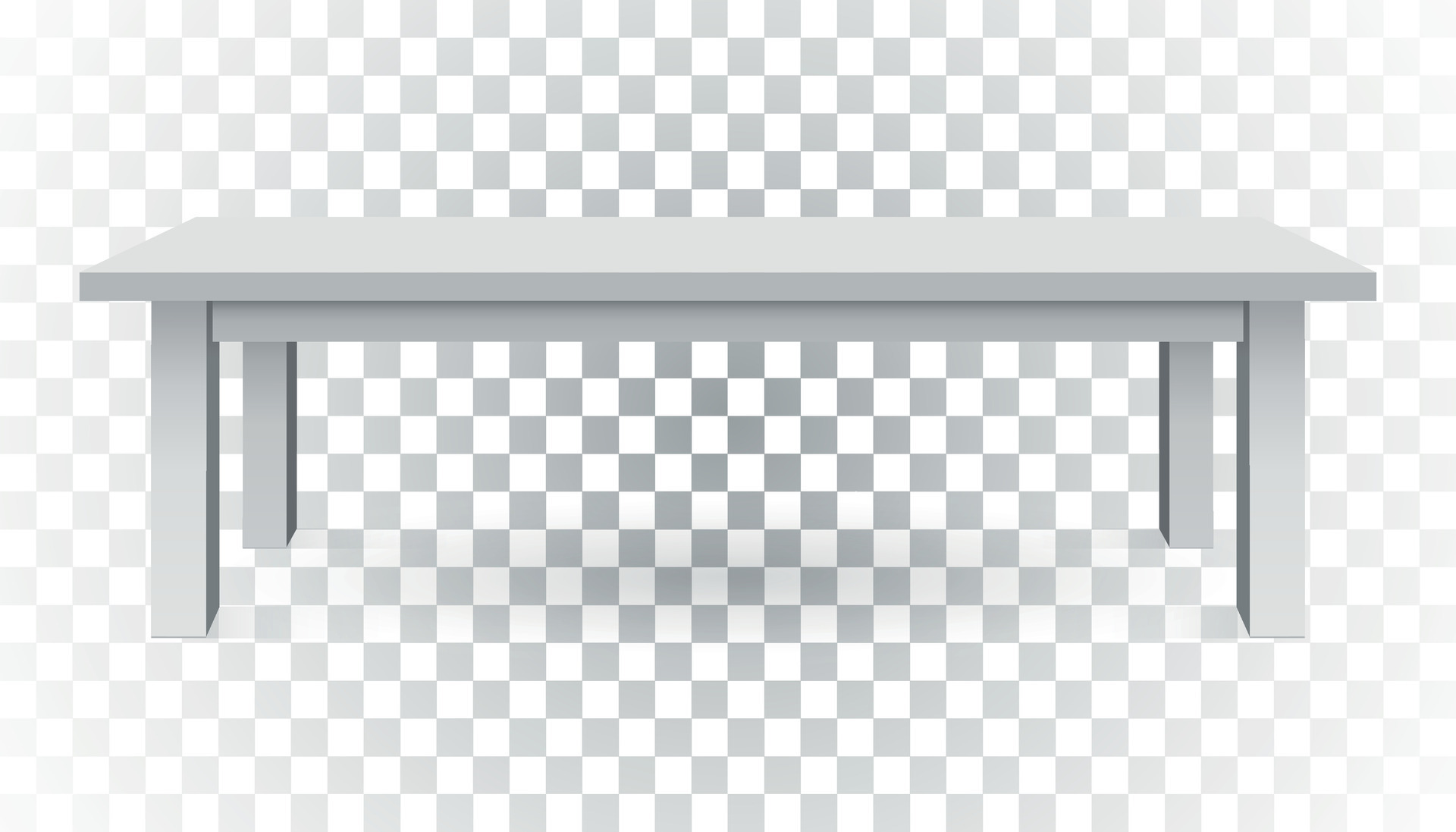 Vector 3d Table For Object Presentation Empty White Top Table On Isolated Background 26126480