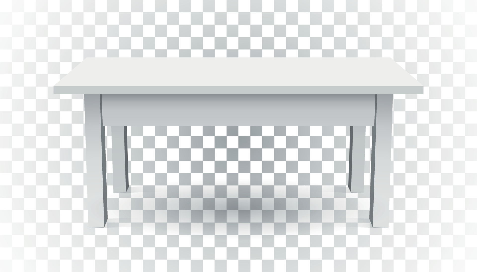 Vector 3d Table For Object Presentation Empty White Top Table On Isolated Background 26126512