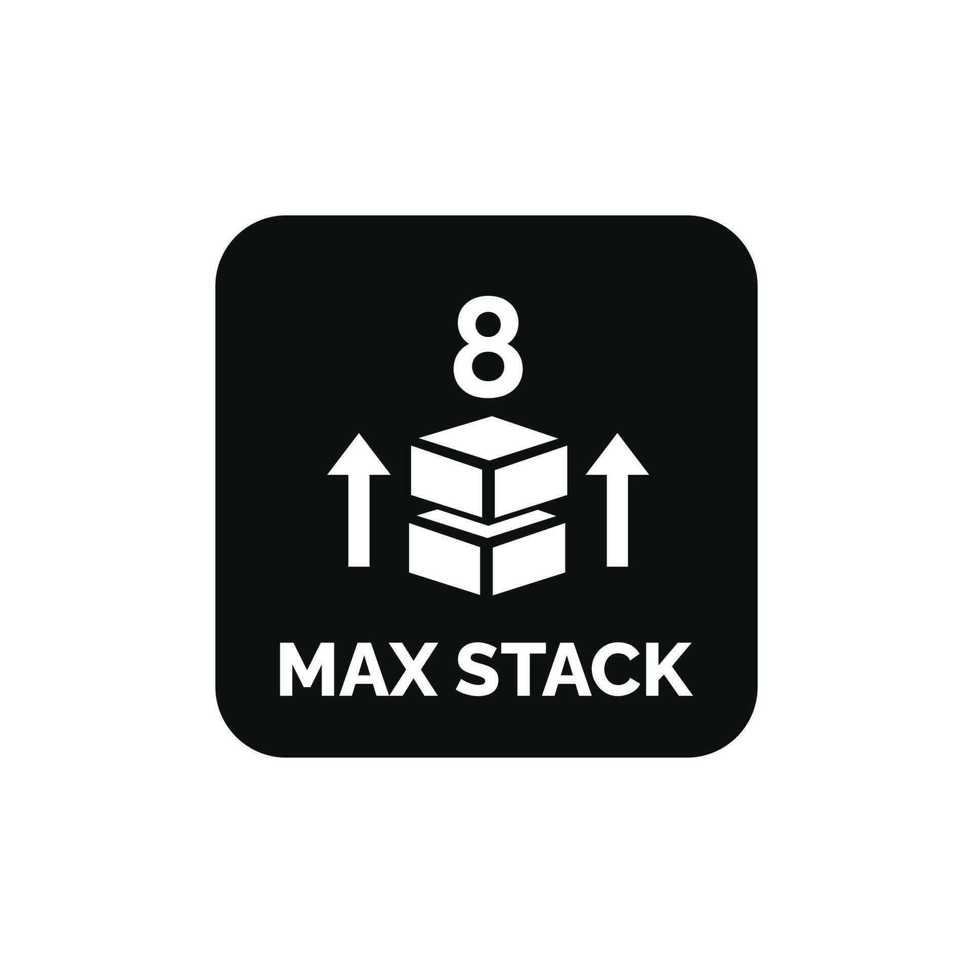 Max stack packaging mark icon symbol vector 26128136 Vector Art at Vecteezy