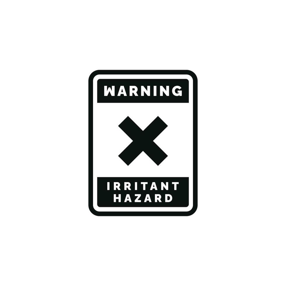 Irritant hazard caution warning symbol design vector 26128261 Vector ... Irritant hazard caution warning symbol design vector 26128261 Vector ...
