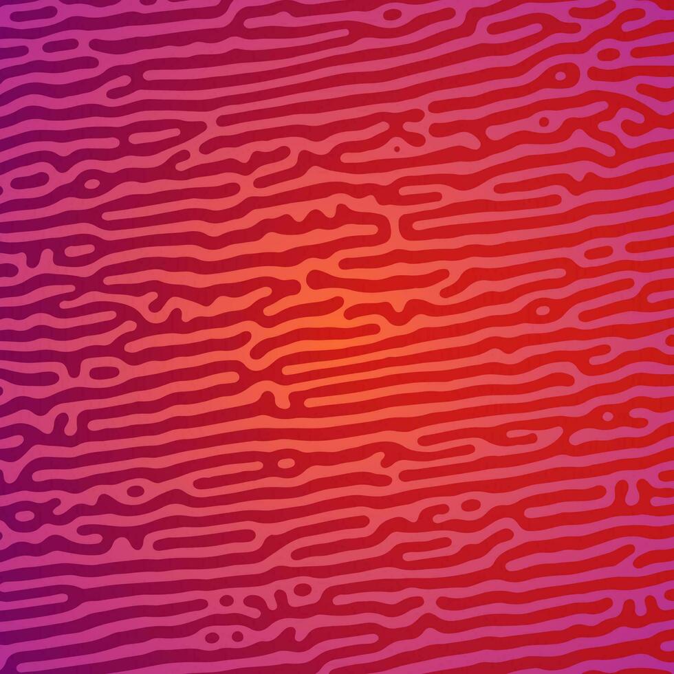 Red Turing Reaction Gradient Background Abstract Diffusion Pattern