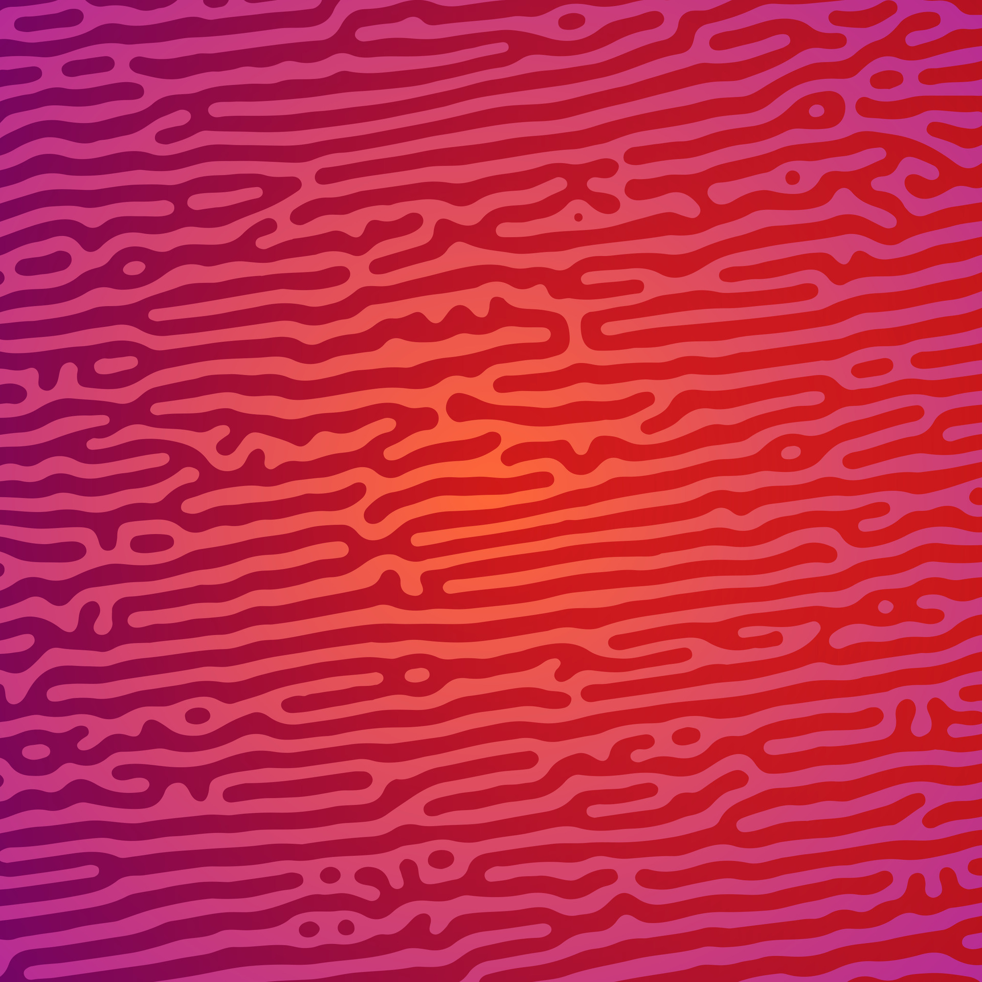 Red Turing Reaction Gradient Background Abstract Diffusion Pattern With Chaotic Shapes Vector