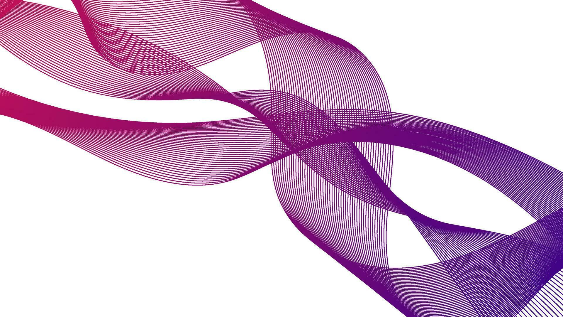 Abstract Backdrop With Colorful Wave Gradient Lines On White Background Modern Technology