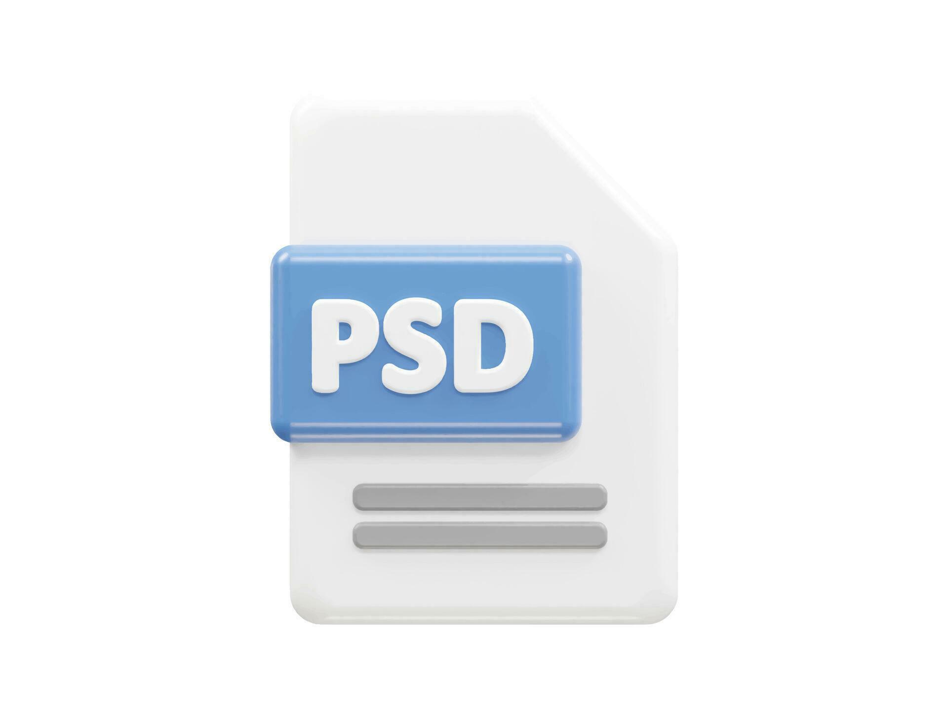 Psd file format folder vector 3d 26134762 Vector Art at Vecteezy
