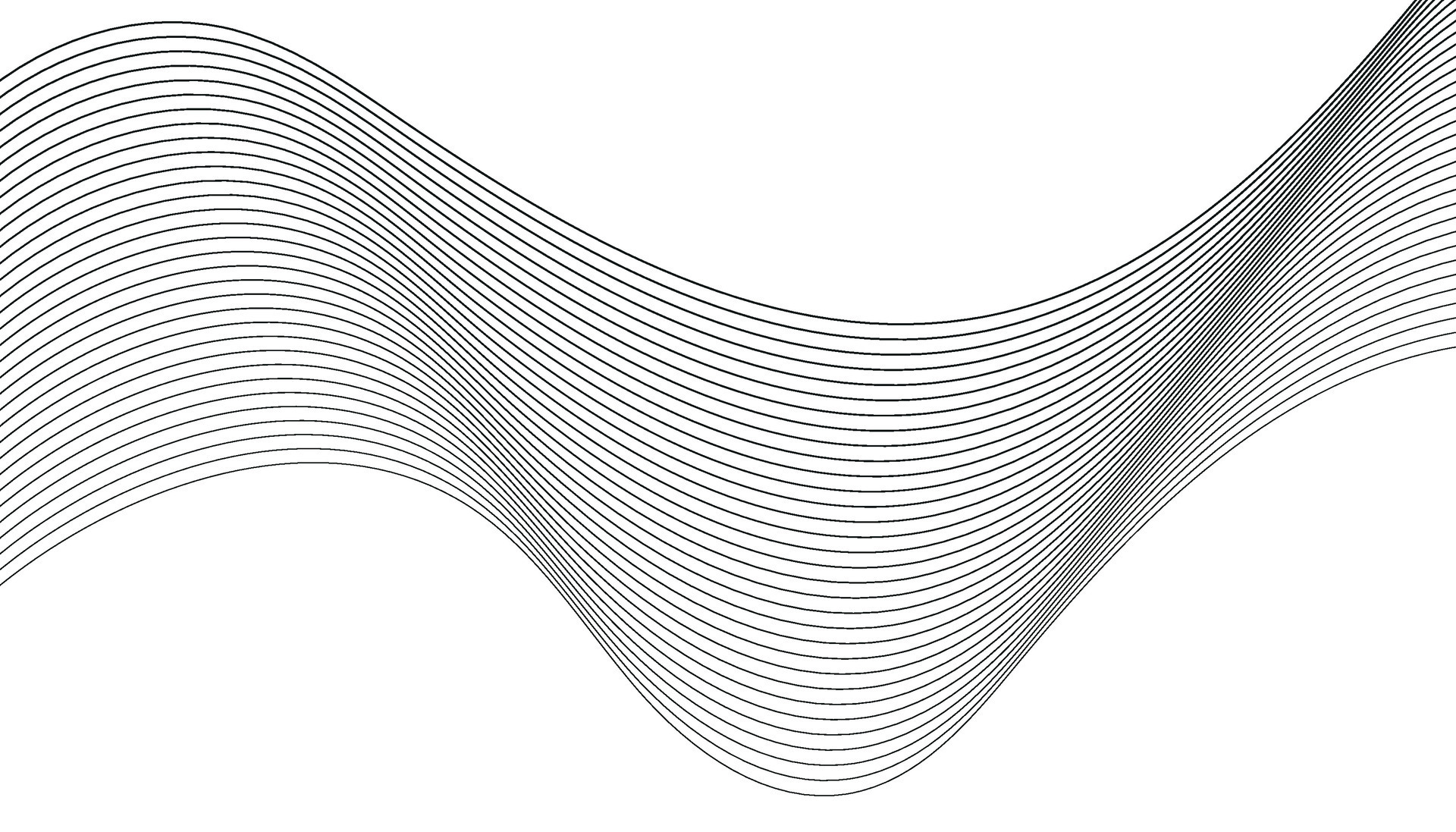 Abstract Bright Wave Isolated On White Background Background Design With Diagonal Line Pattern