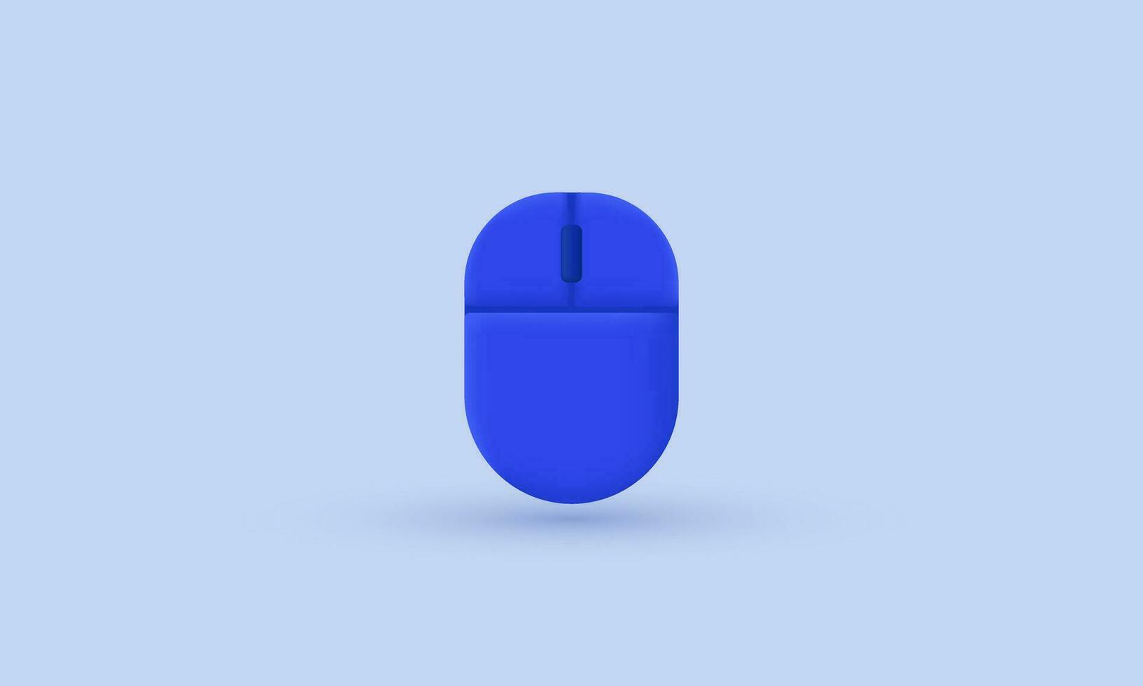 3d Computer Mouse Icon Vector Trendy Symbols Isolated On Background