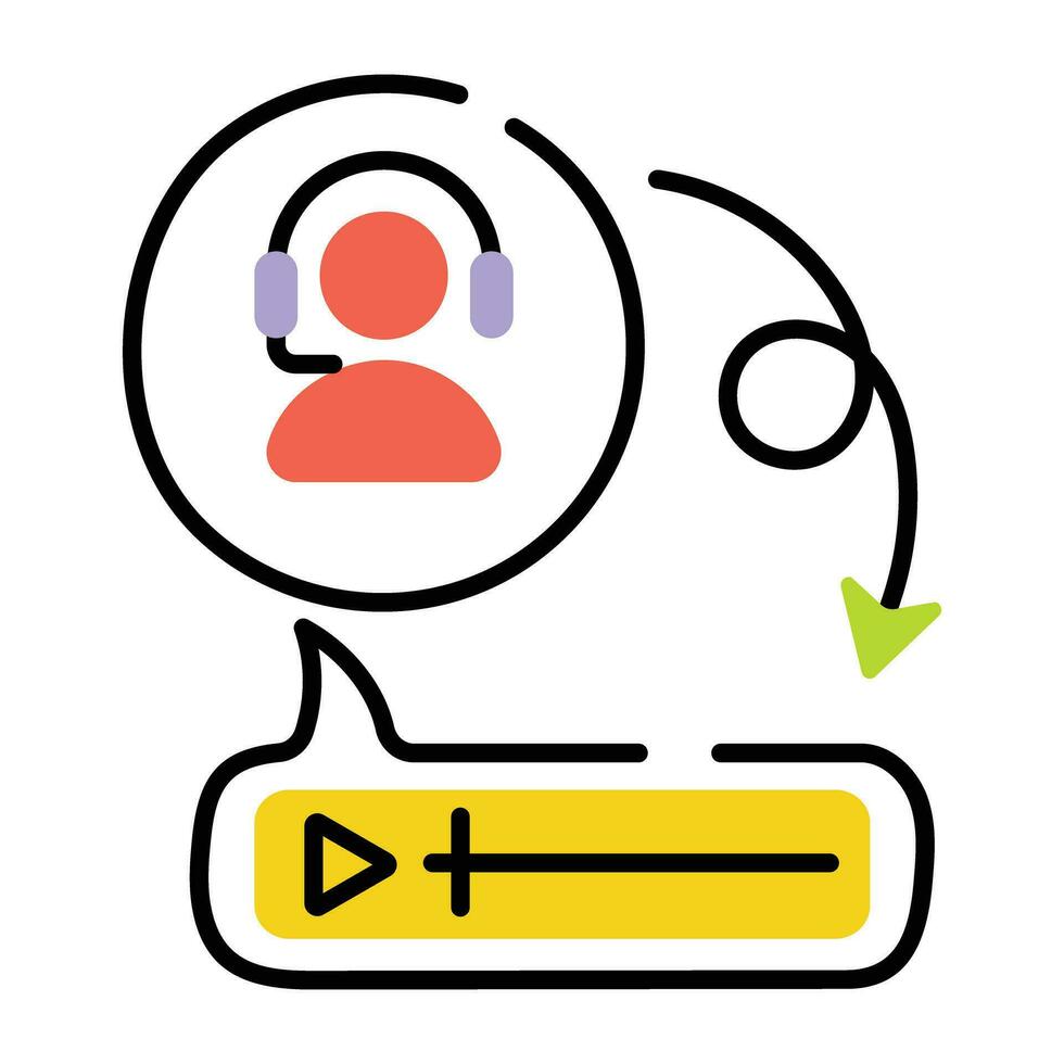 Trendy Voice Message 26138280 Vector Art at Vecteezy