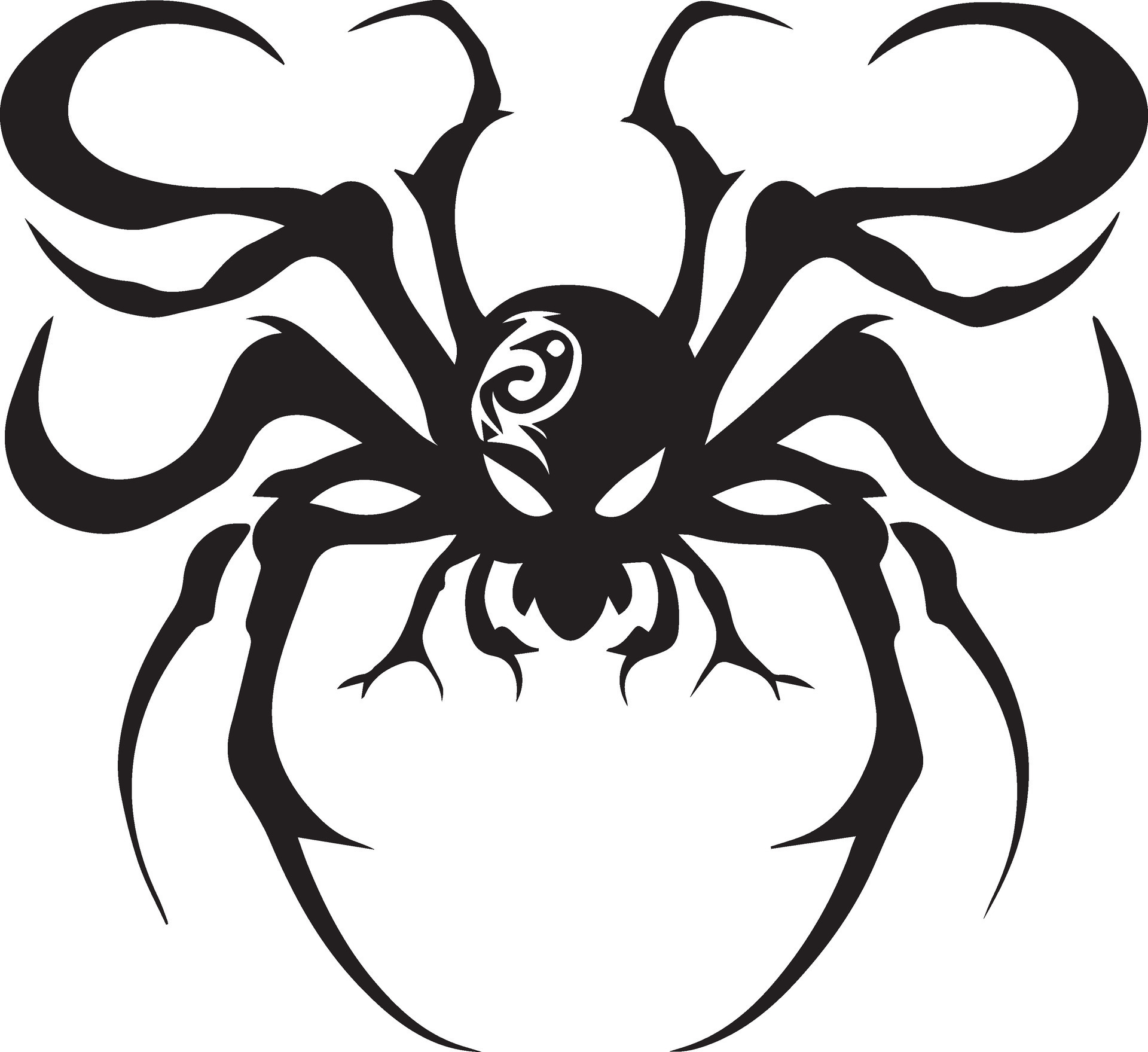 Spider tattoo design illustration vector art 26139298 Vector Art at ...