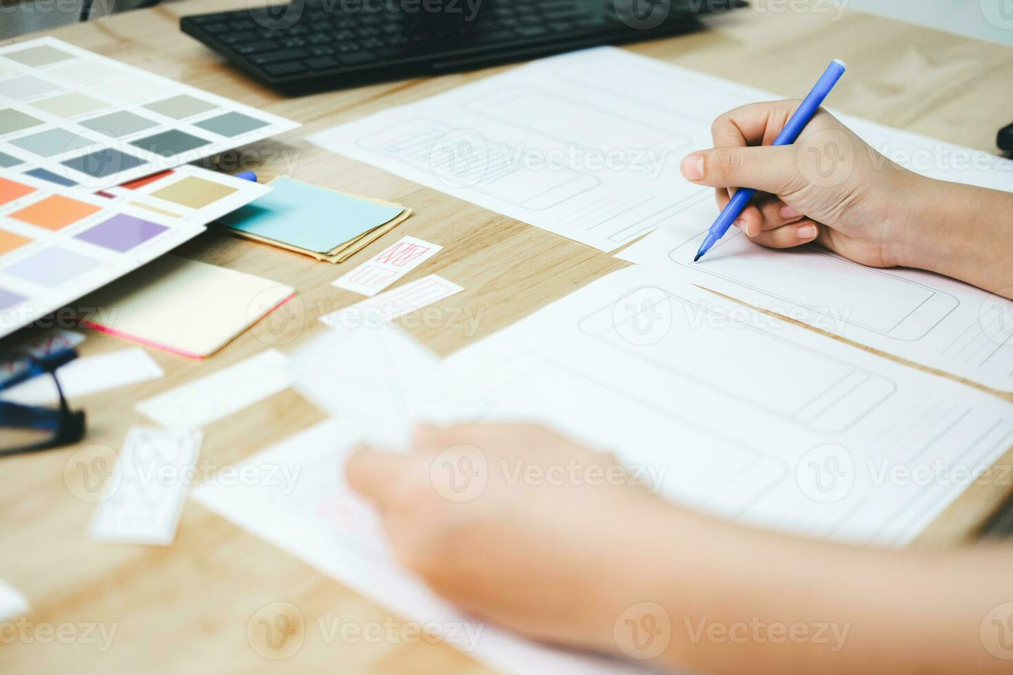 UX UI and Programming development technology. 26145358 Stock Photo at ...