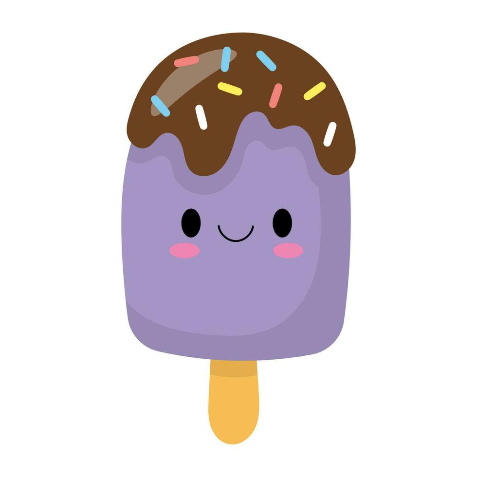 Cute Ice Cream 26146693 Vector Art At Vecteezy