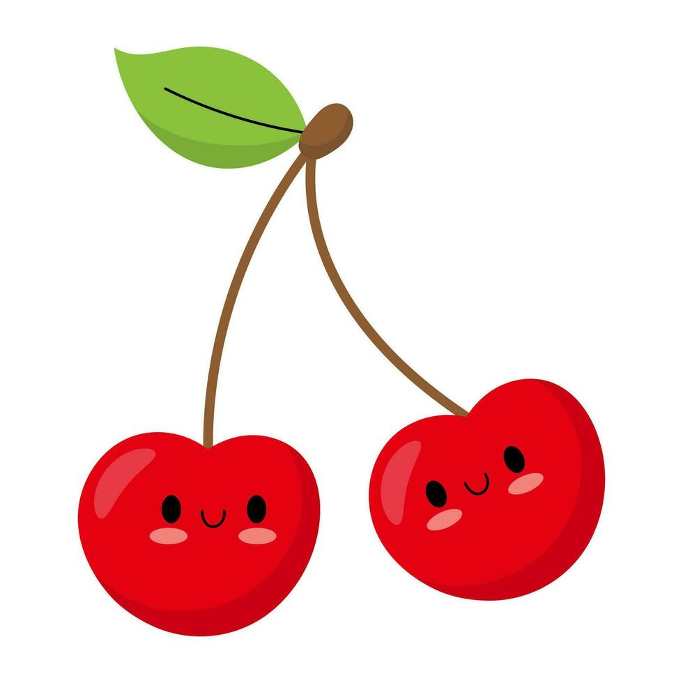 cute cherry vector 26146706 Vector Art at Vecteezy
