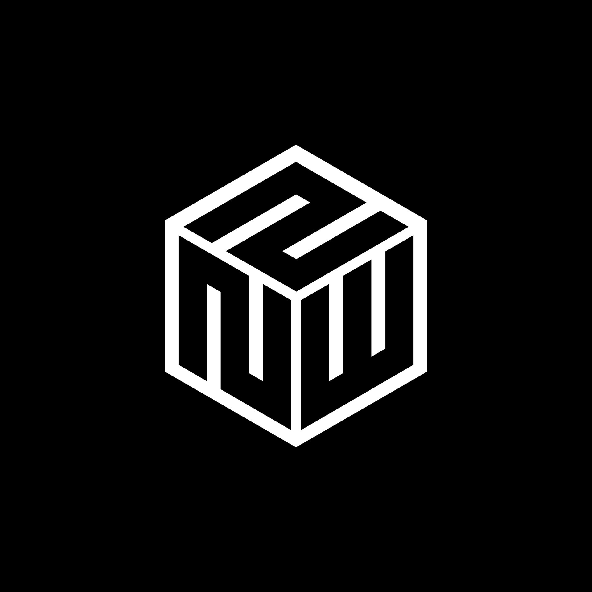 NWZ letter logo design in illustration. Vector logo, calligraphy ...