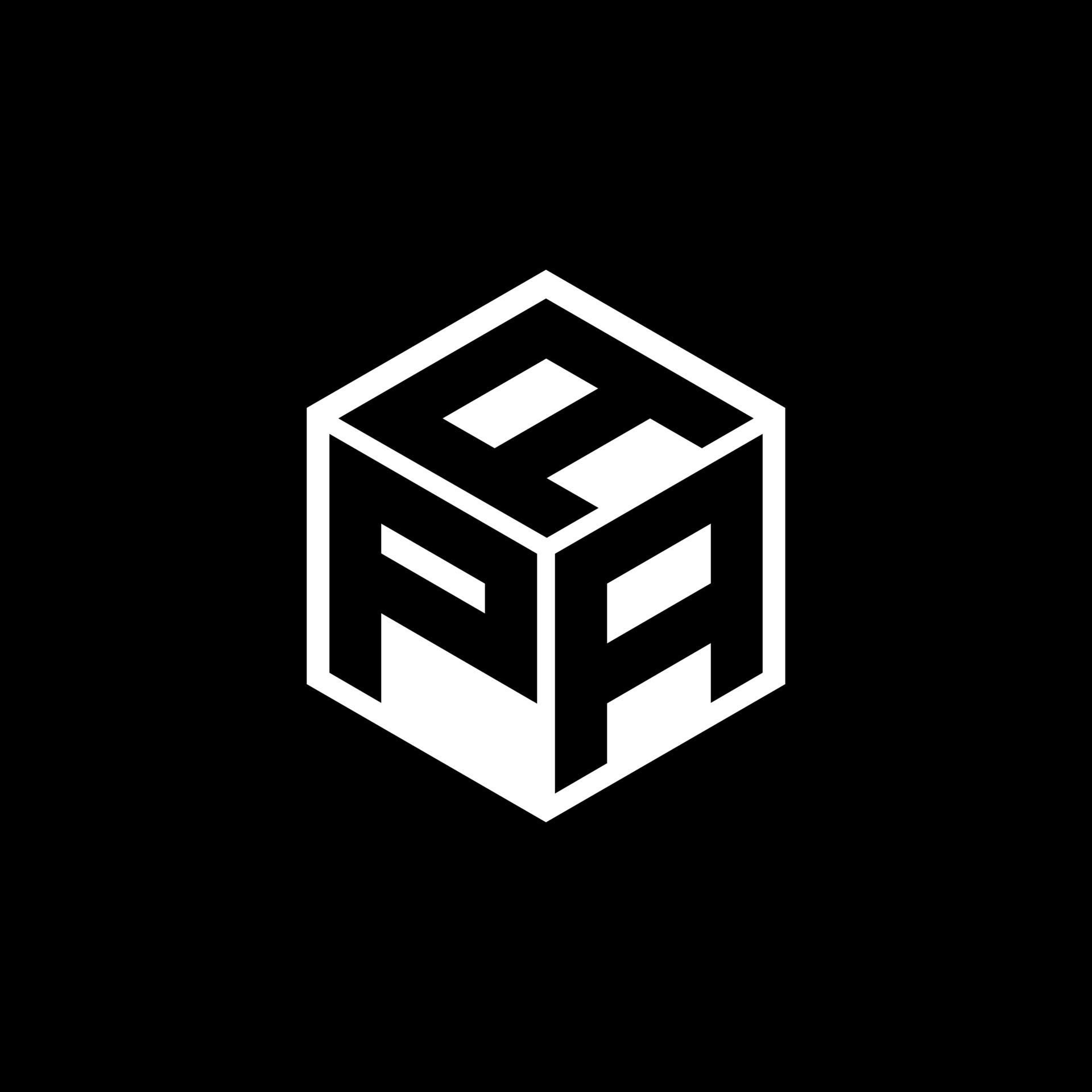 PAA letter logo design in illustration. Vector logo, calligraphy designs for logo, Poster ...