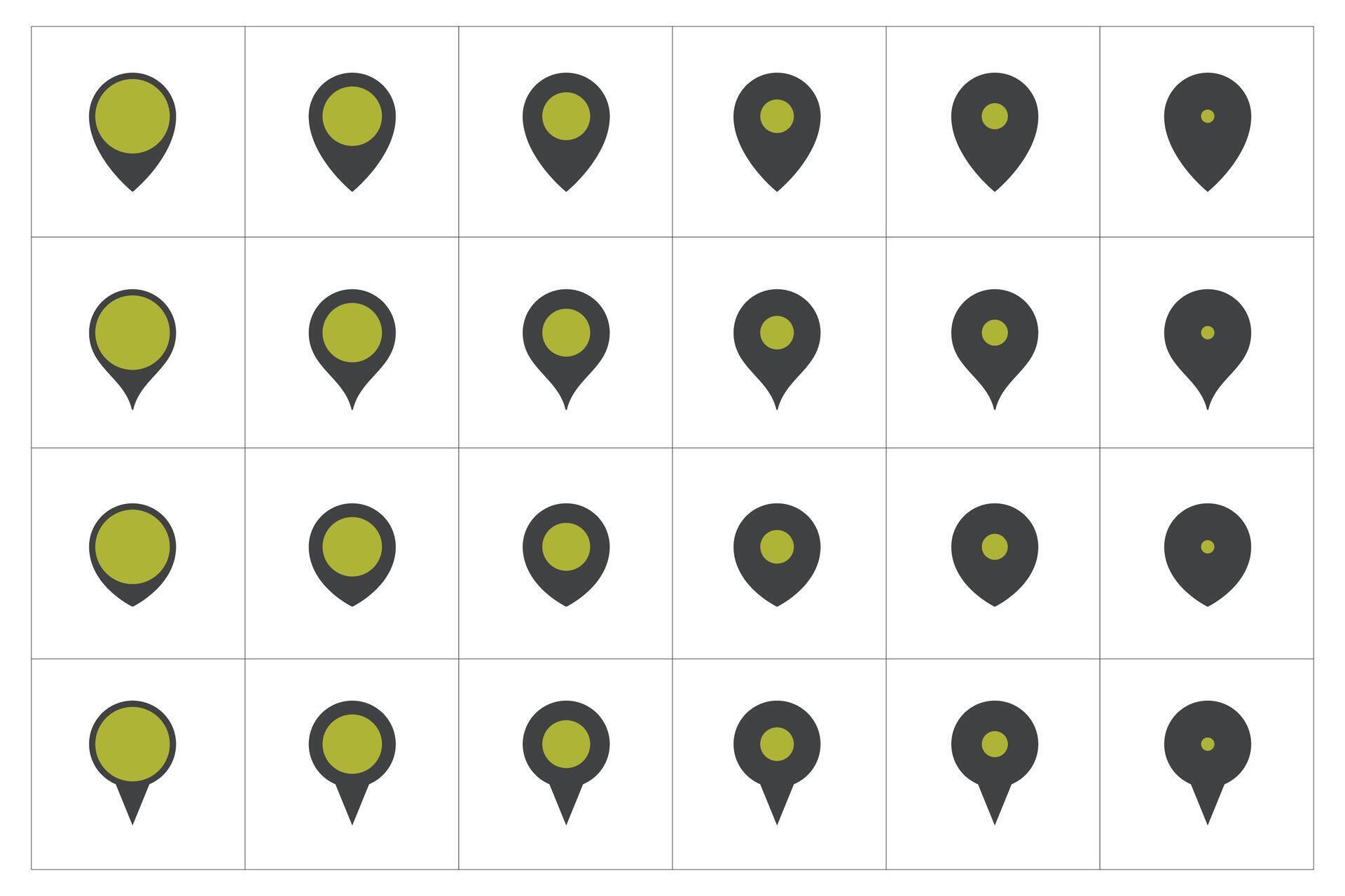 Simple Set of Route Related Vector Line Icons. Contains such Icons as Map with a Pin, Route map ...