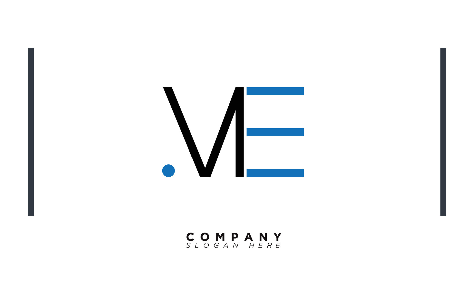 yo alfabeto letras iniciales monograma logo em, m y e 26154723 Vector en Vecteezy