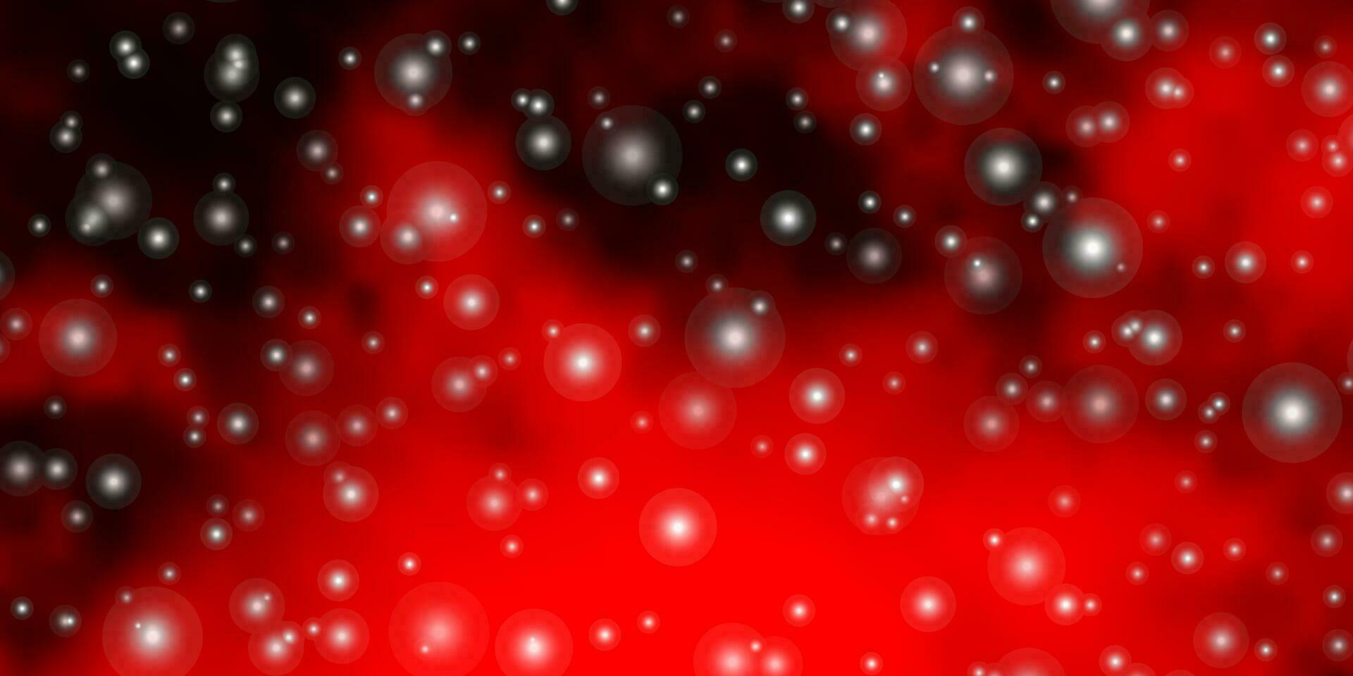 Dark Orange Vector Pattern With Abstract Stars 26155101 Vector Art At Vecteezy