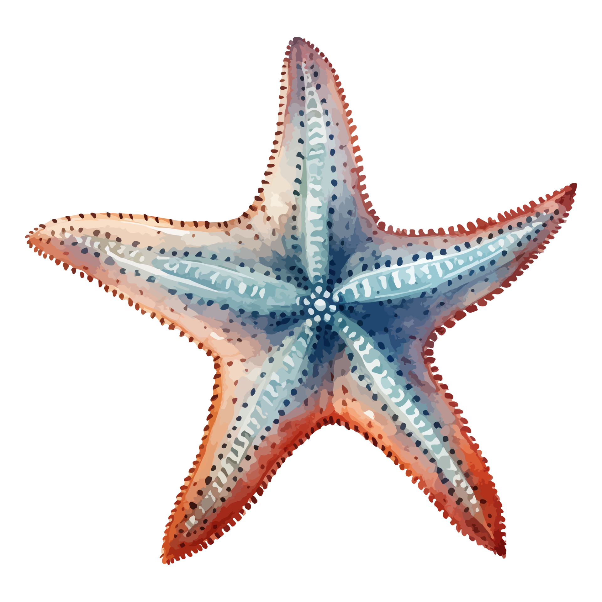 Starfish watercolor, sea animals Watercolor Painting, generative ai ... Starfish watercolor, sea animals Watercolor Painting, generative ai ...
