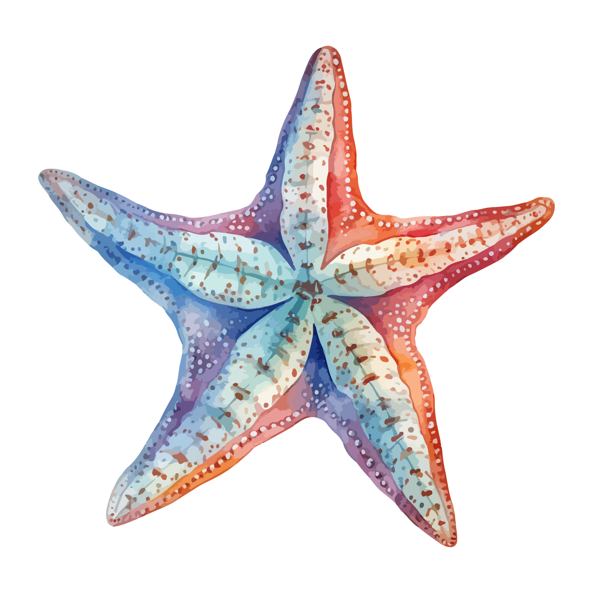 Starfish watercolor, sea animals Watercolor Painting, generative ai ... Starfish watercolor, sea animals Watercolor Painting, generative ai ...