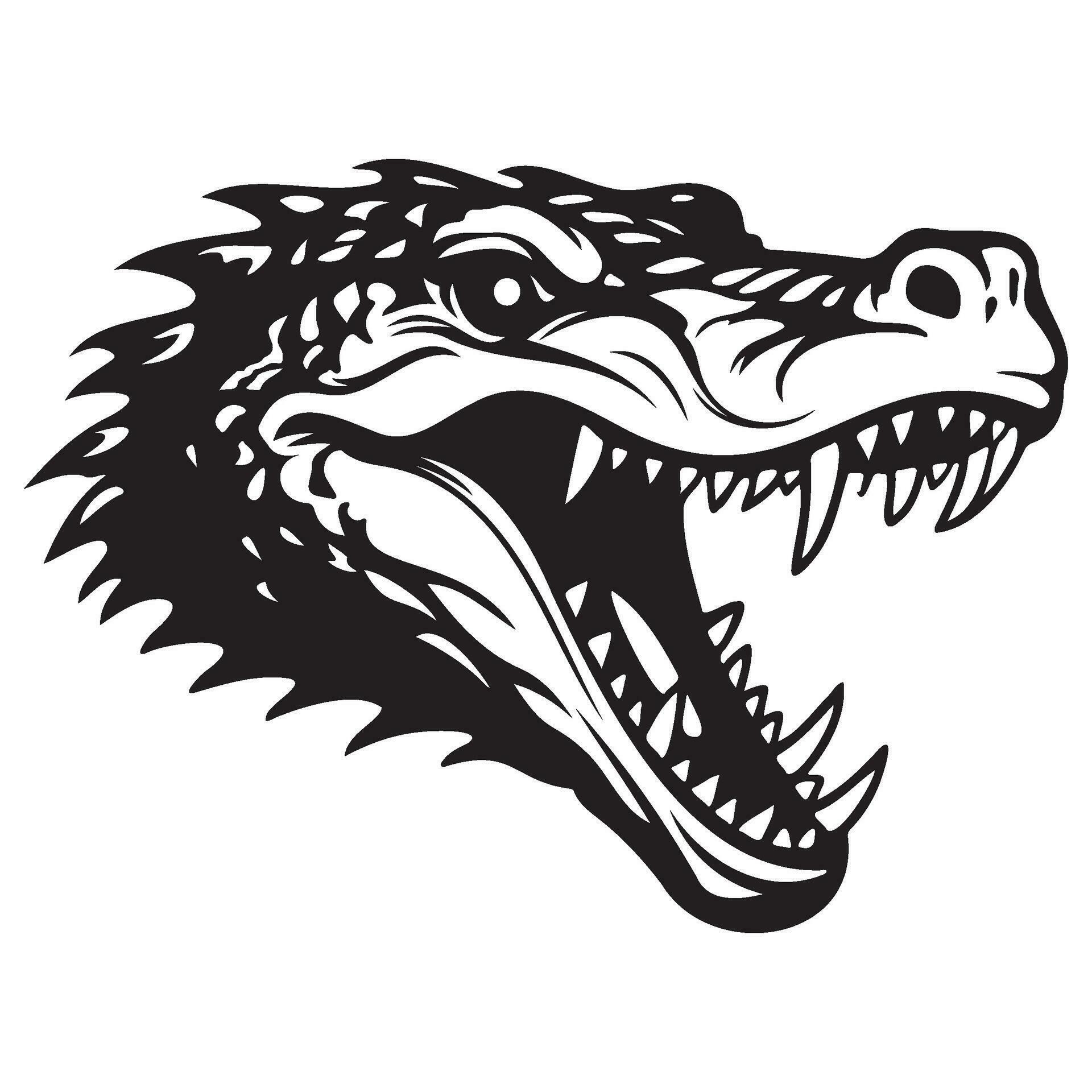 head ferocious crocodile, alligator icon. Crocodile logo. 26159211 ...