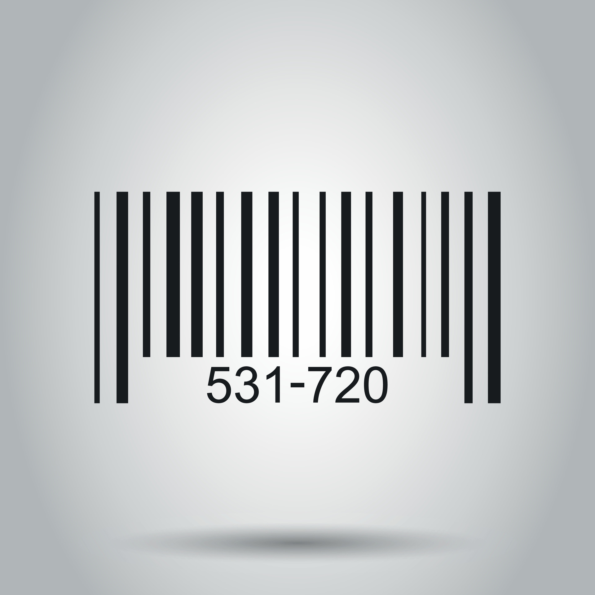 Barcode product distribution icon. Vector illustration. Business ... Barcode product distribution icon. Vector illustration. Business ...