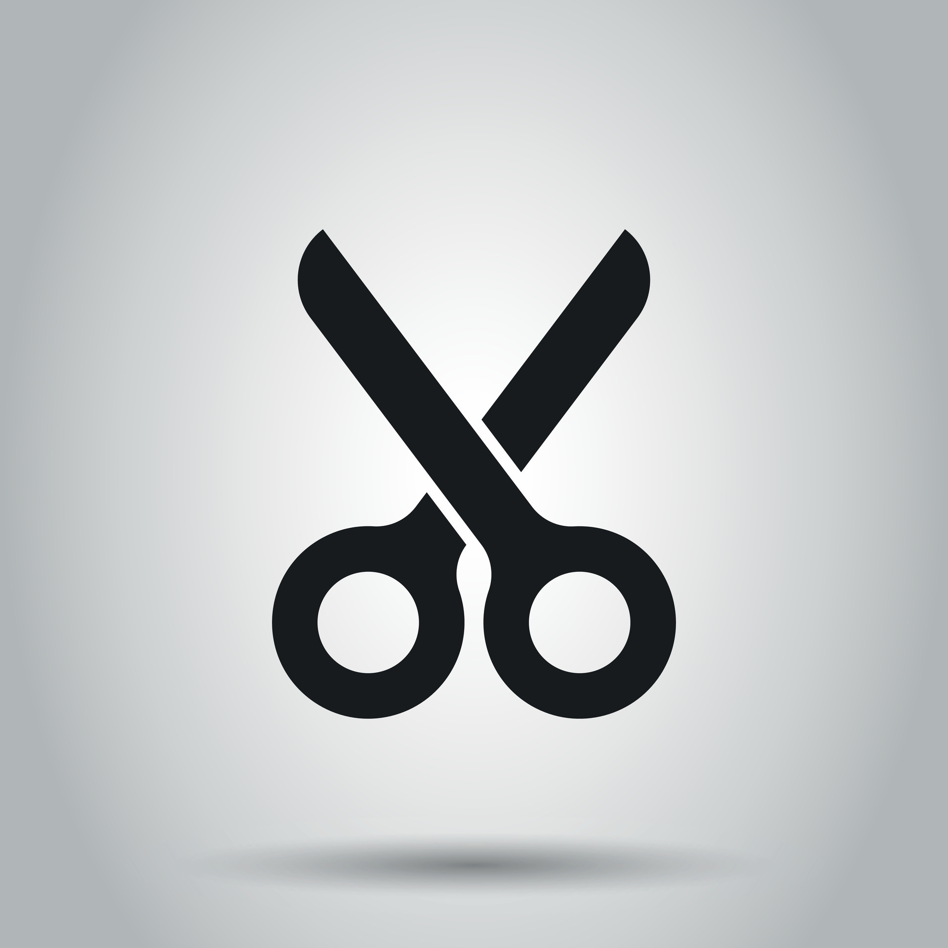 Scissors flat icon. Scissor vector illustration. 26160200 Vector Art at ... Scissors flat icon. Scissor vector illustration. 26160200 Vector Art at ...