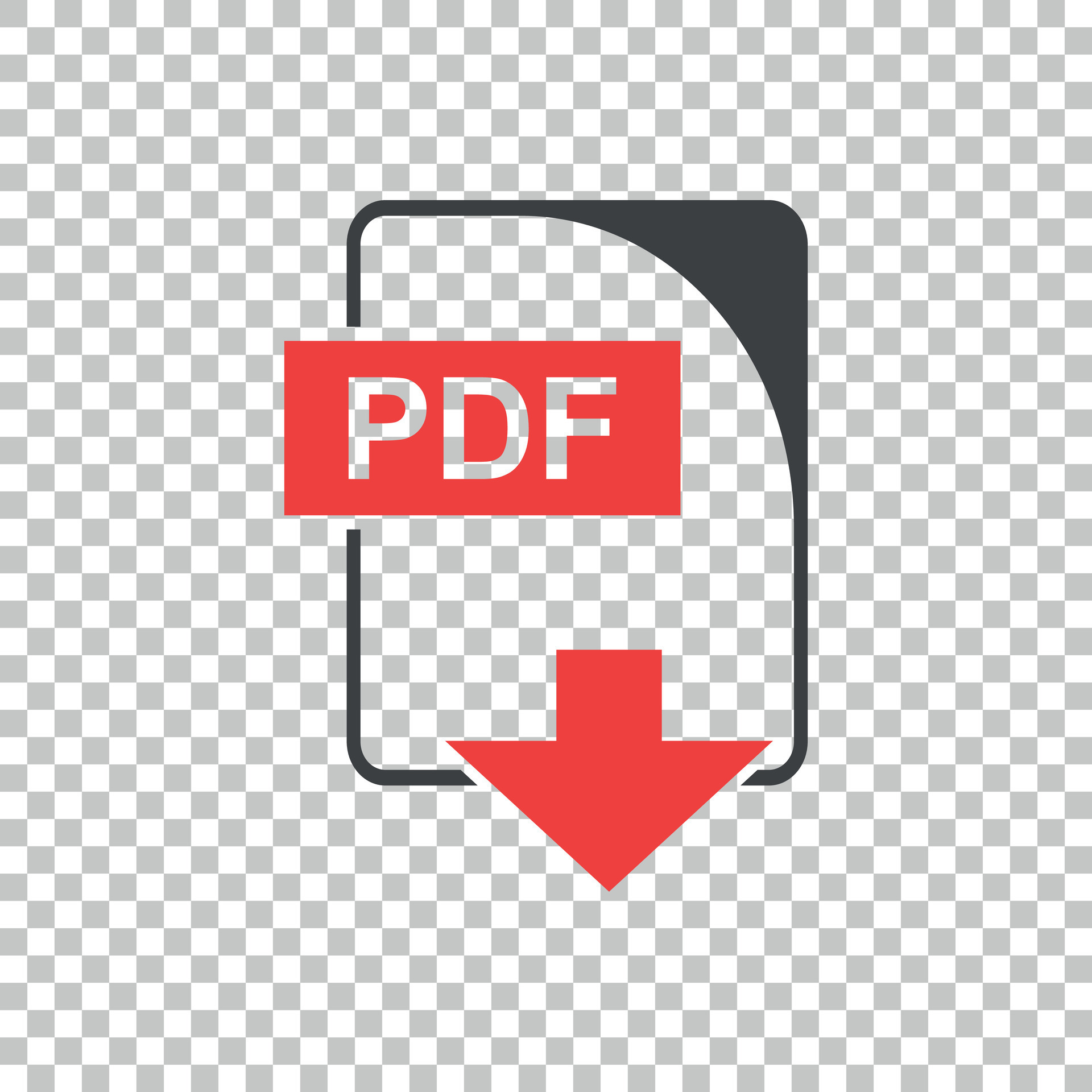 PDF Icon Vector flat 26160546 Vector Art at Vecteezy
