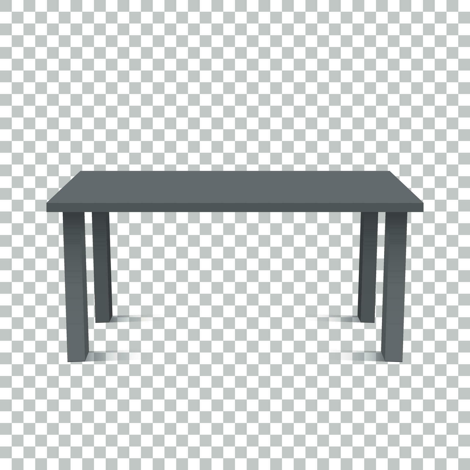 Vector 3d table for object presentation. Empty black top table on isolated background. 26161860 ...