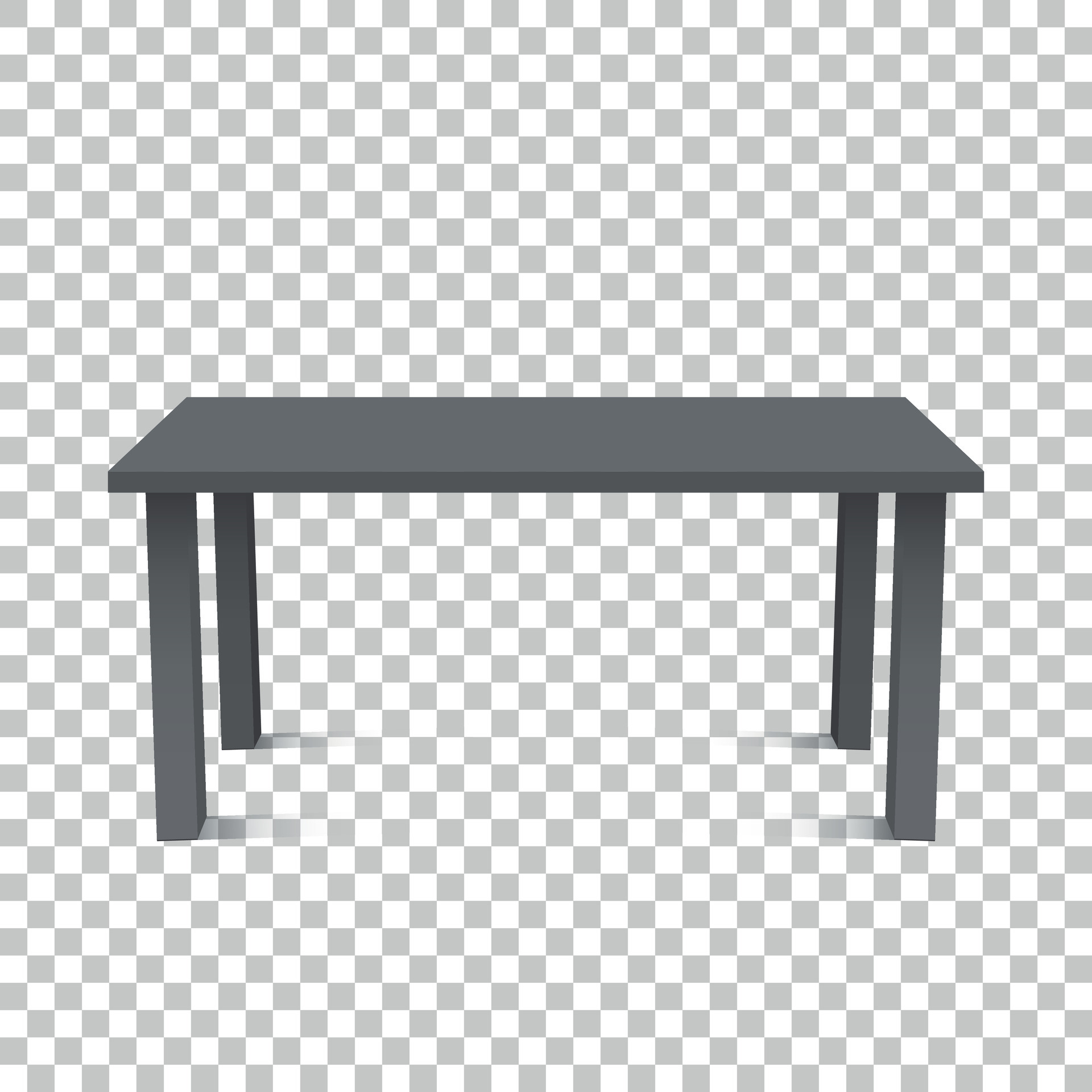 Vector 3d Table For Object Presentation Empty Black Top Table On Isolated Background 26161860