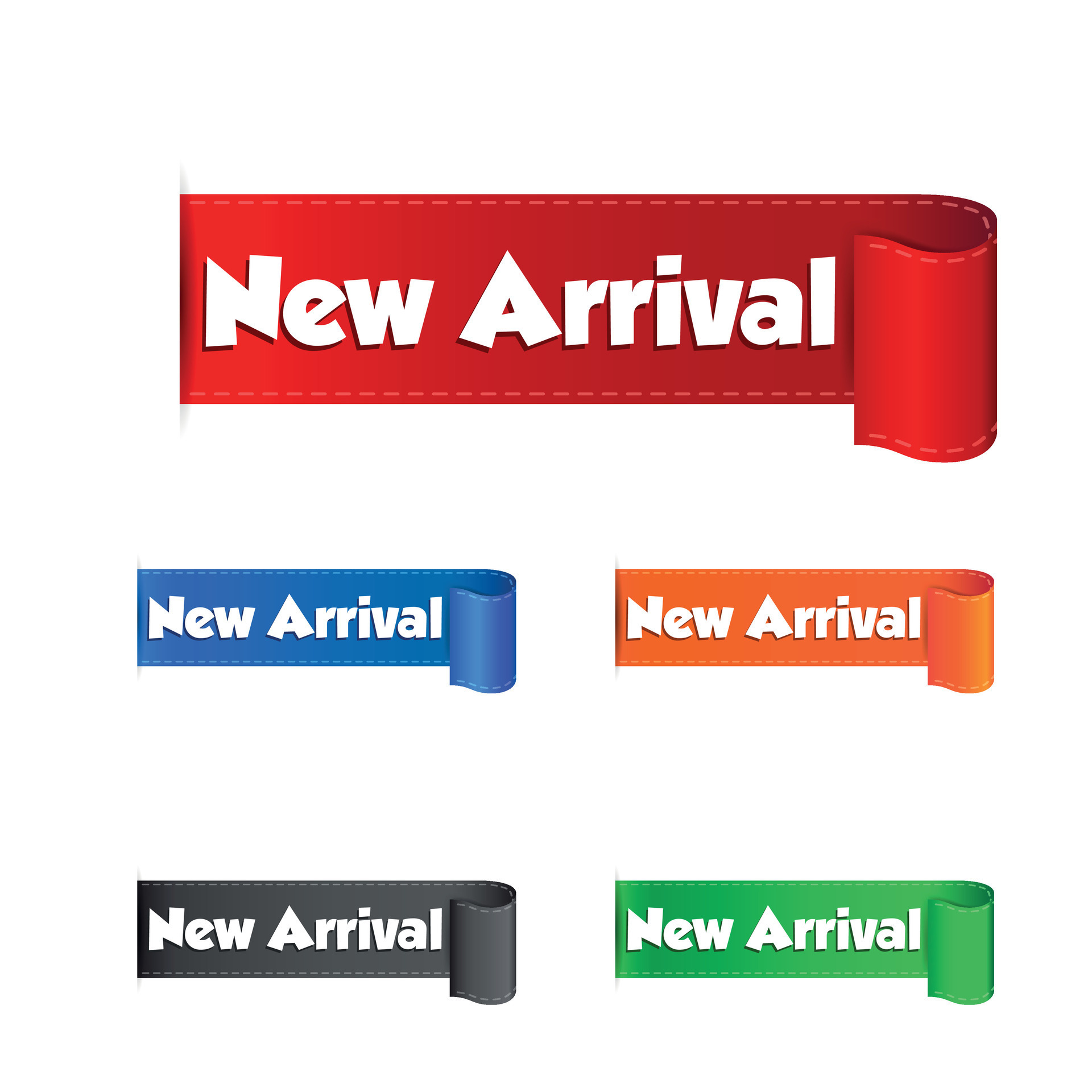 New arrival sticker. Label vector illustration on white background ... New arrival sticker. Label vector illustration on white background ...