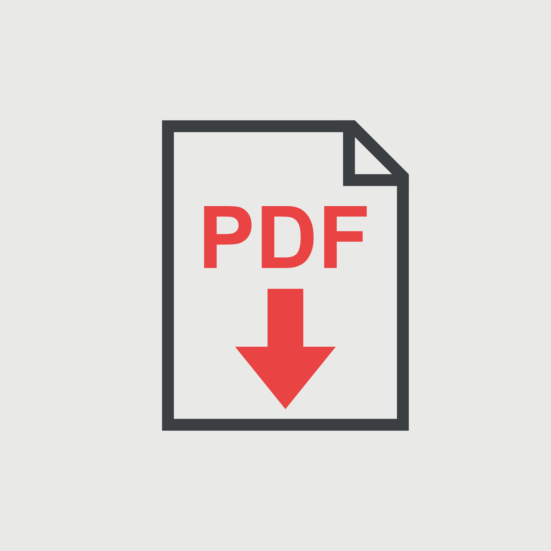 Vector PDF flat icon 26163486 Vector Art at Vecteezy