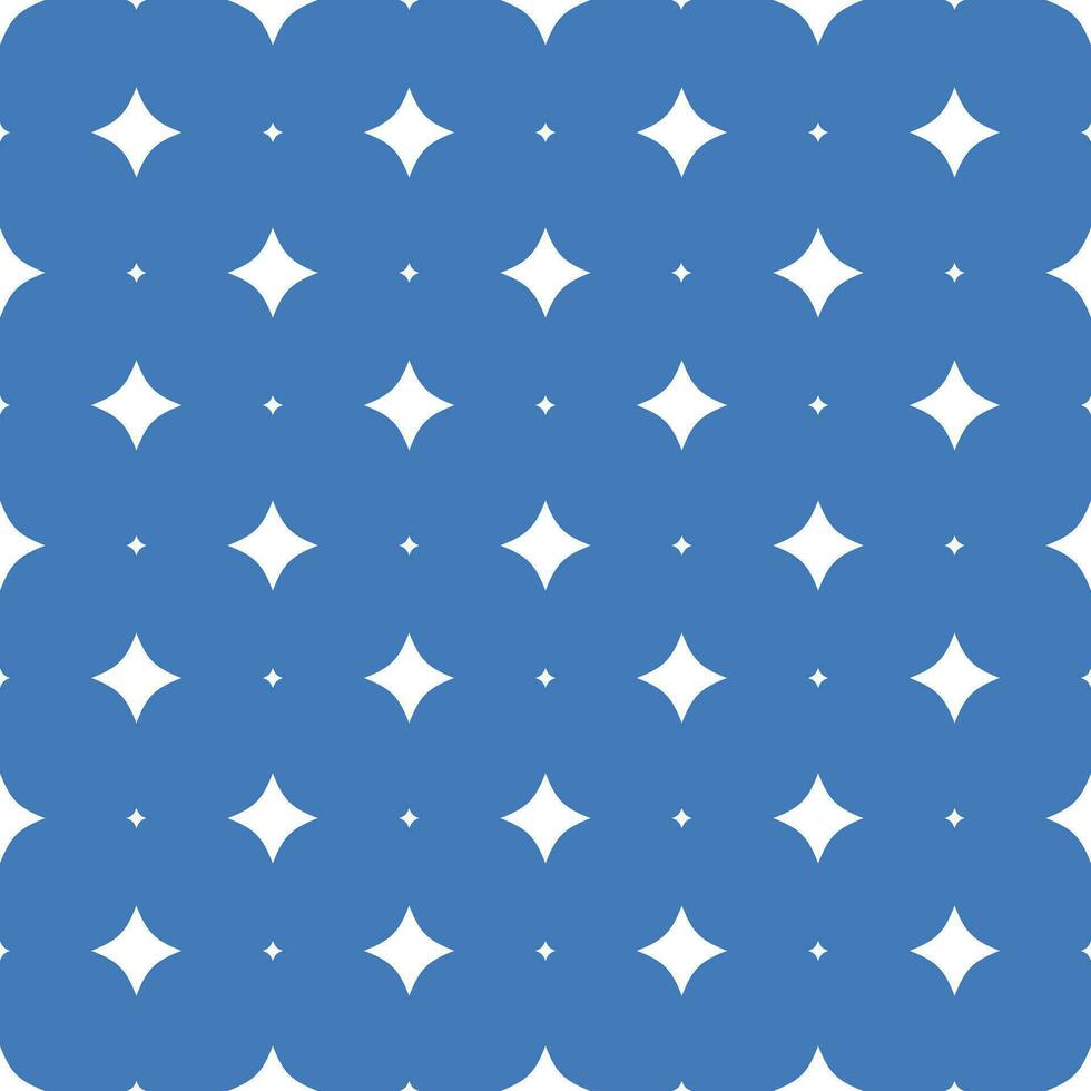 Seamless stars pattern. Vector seamless on blue background 26164870 Vector Art at Vecteezy