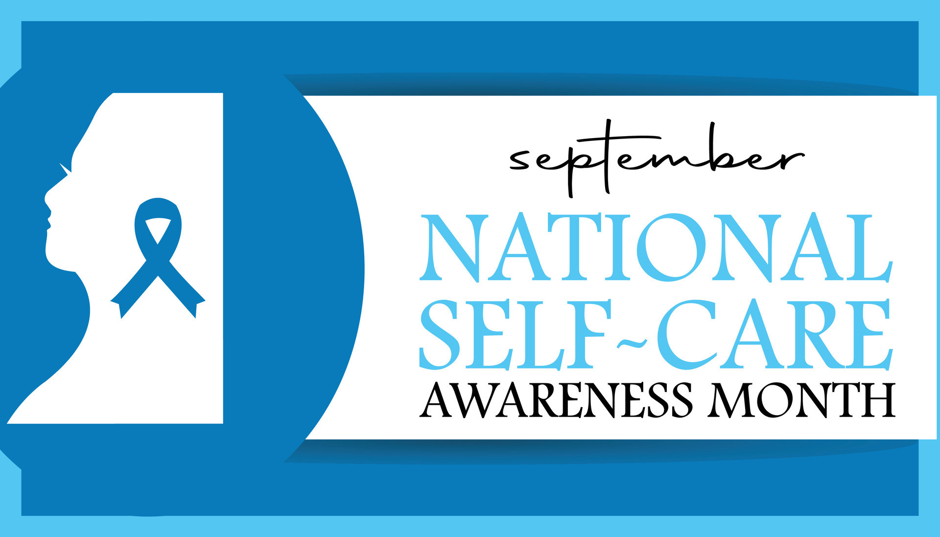 Vector Illustration On The Theme National Self Care Awareness Month