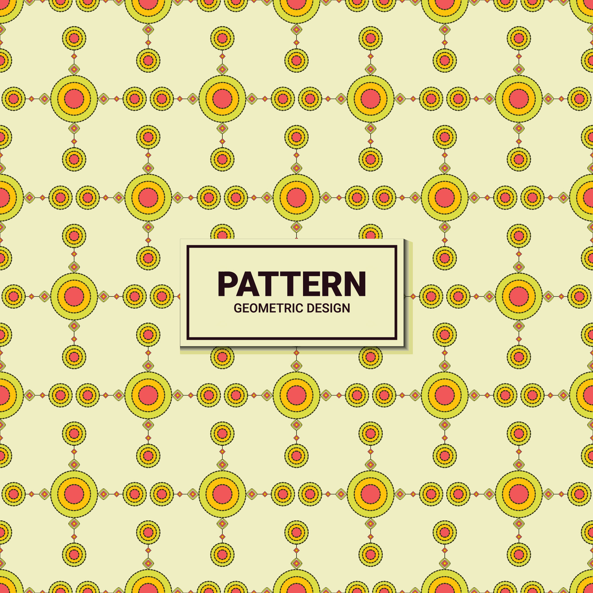 Retro style seamless pattern design 26169564 Vector Art at Vecteezy