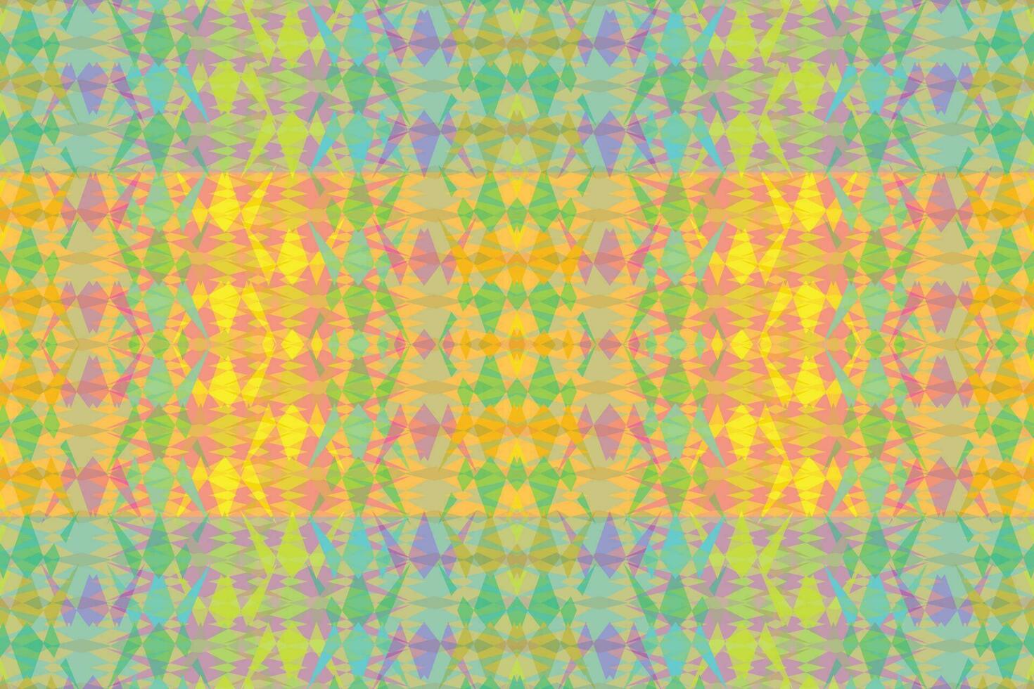 Ethnic Zigzag Pattern In Retro Colors Aztec Style Seamless Vector Background 26171776 Vector