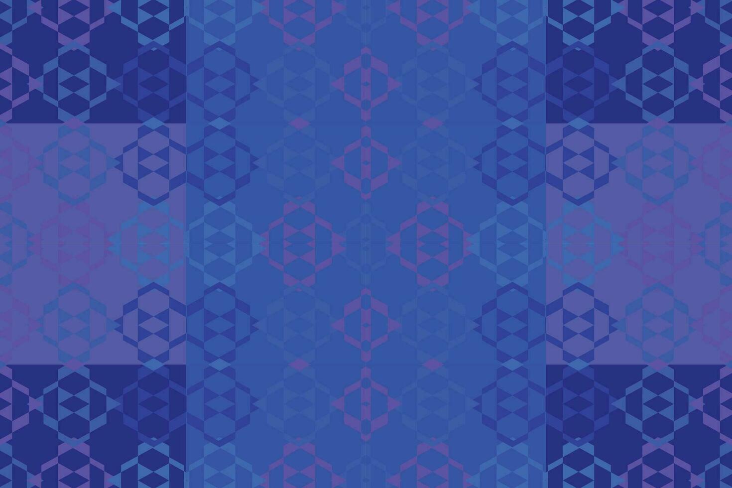 Ethnic Zigzag Pattern In Retro Colors Aztec Style Seamless Vector
