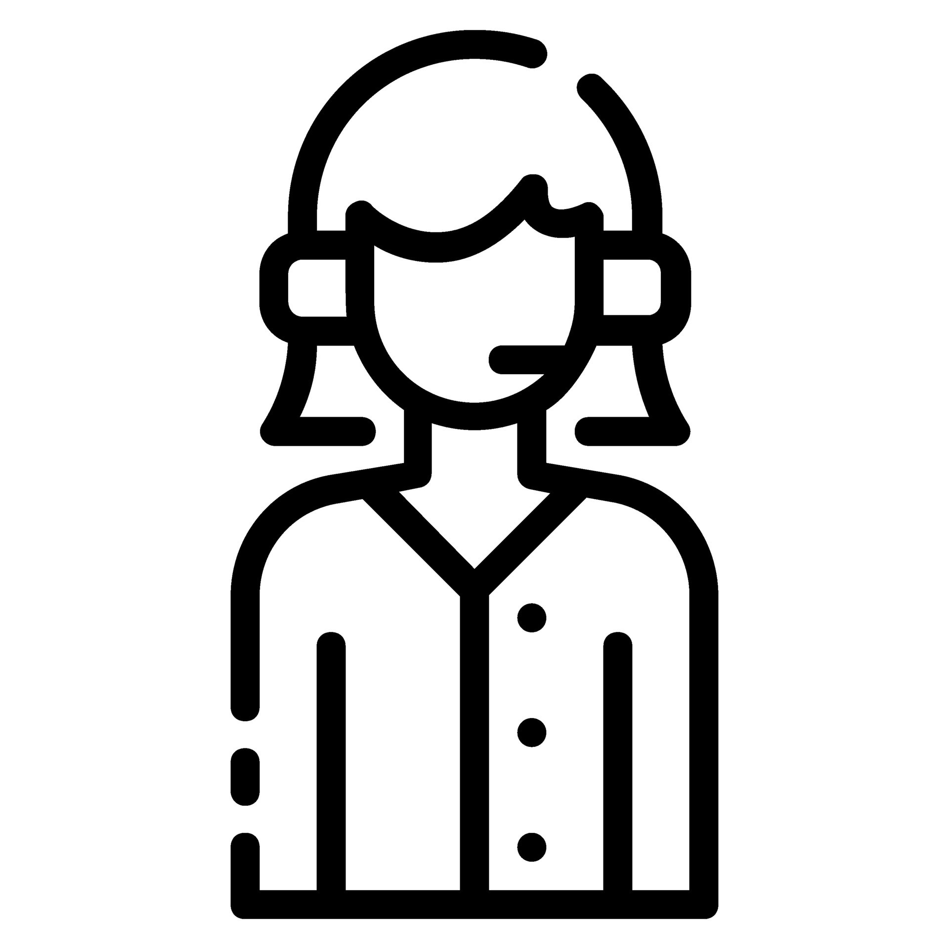 support avatar vector outline icon 26175026 Vector Art at Vecteezy