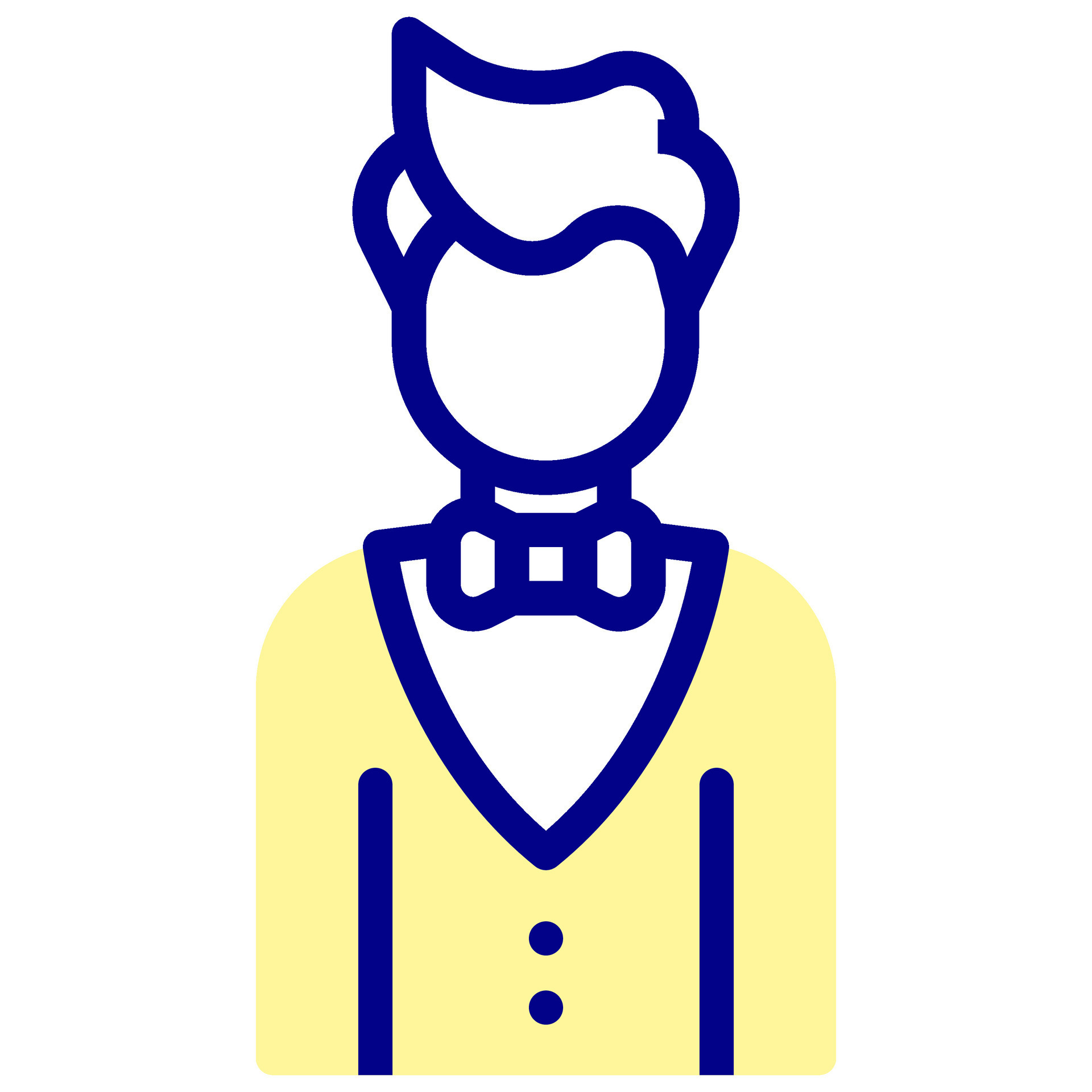 waiter avatar vector colored icon 26175036 Vector Art at Vecteezy waiter avatar vector colored icon 26175036 Vector Art at Vecteezy