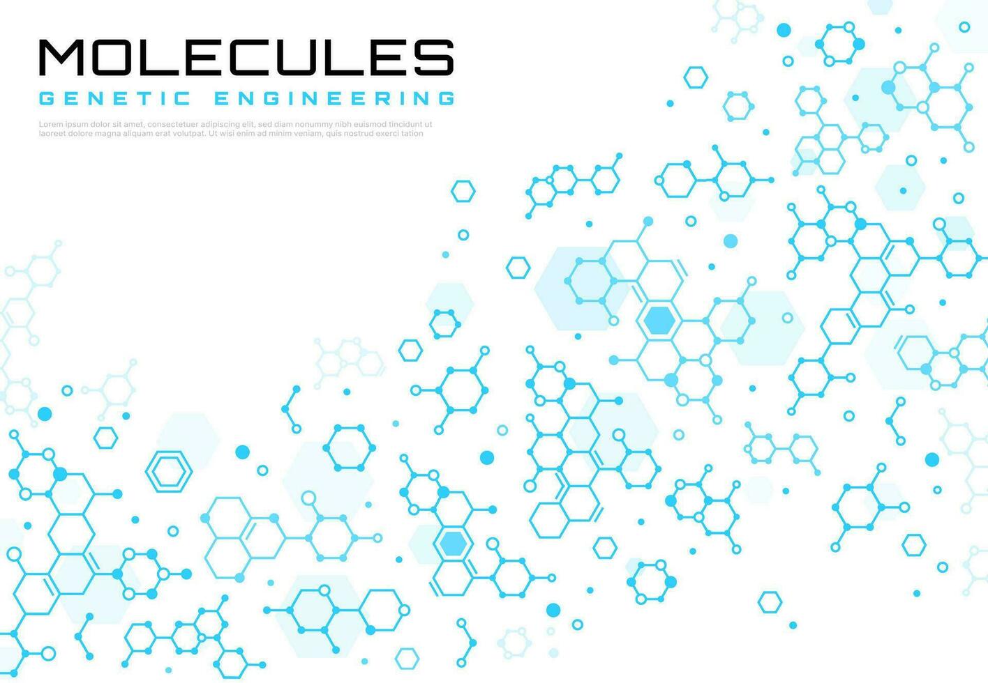 Molecule Background With Science Molecular Pattern 26177865 Vector Art At Vecteezy