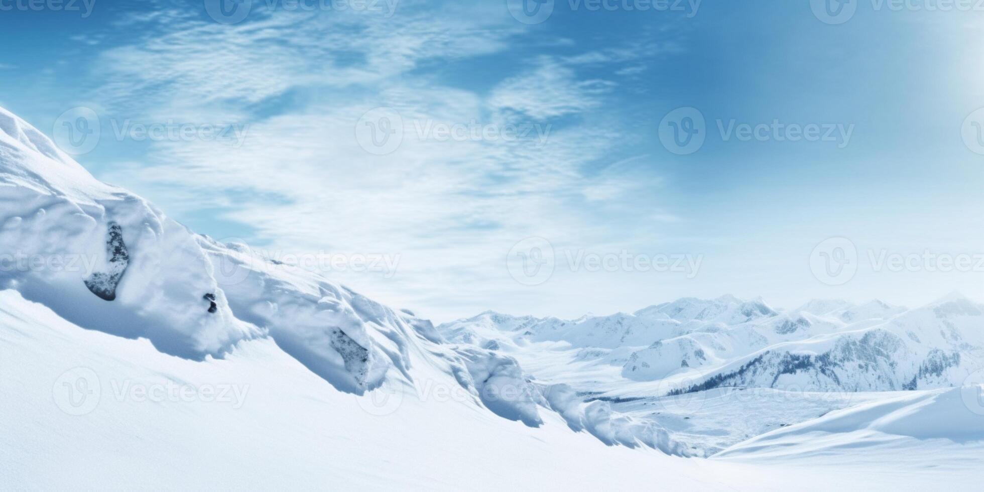 Snowflakes in winter copy space blurred background, 26182306 Stock ...