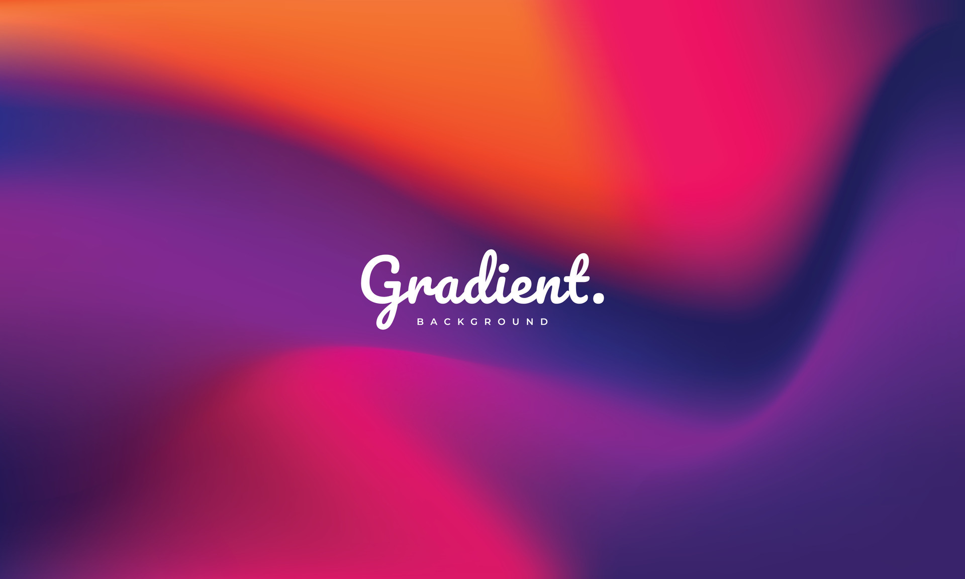 Colorful Fluid Gradient Mesh Background Template Copy Space Dynamic Colour Gradation Poster Or