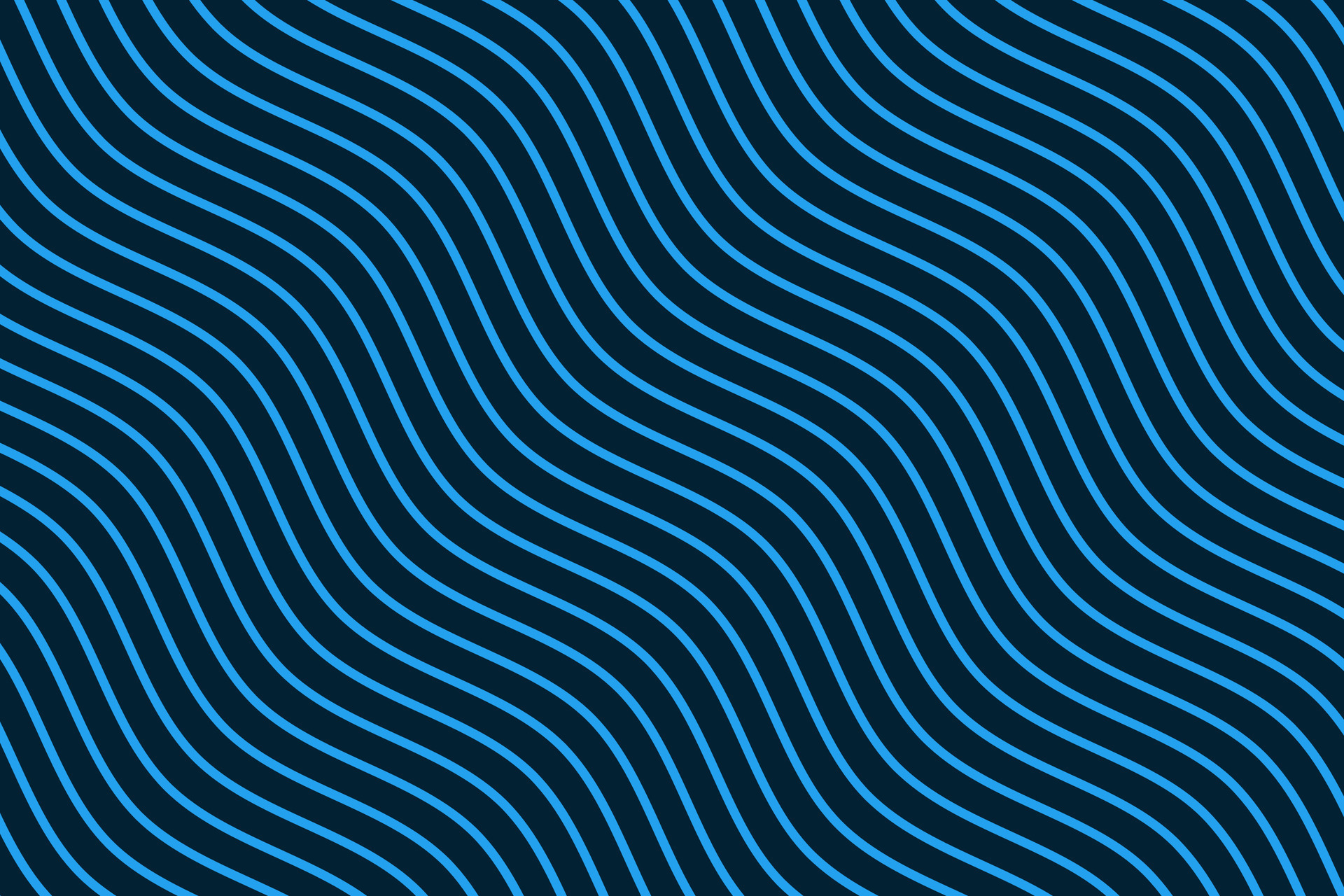 Blue Diagonal Curl Wavy Line Seamless Pattern Wave Lines Stripe